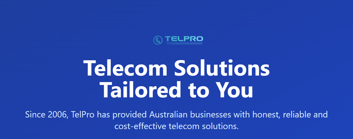 TelPro - Australian Telecom Solutions Since 2006